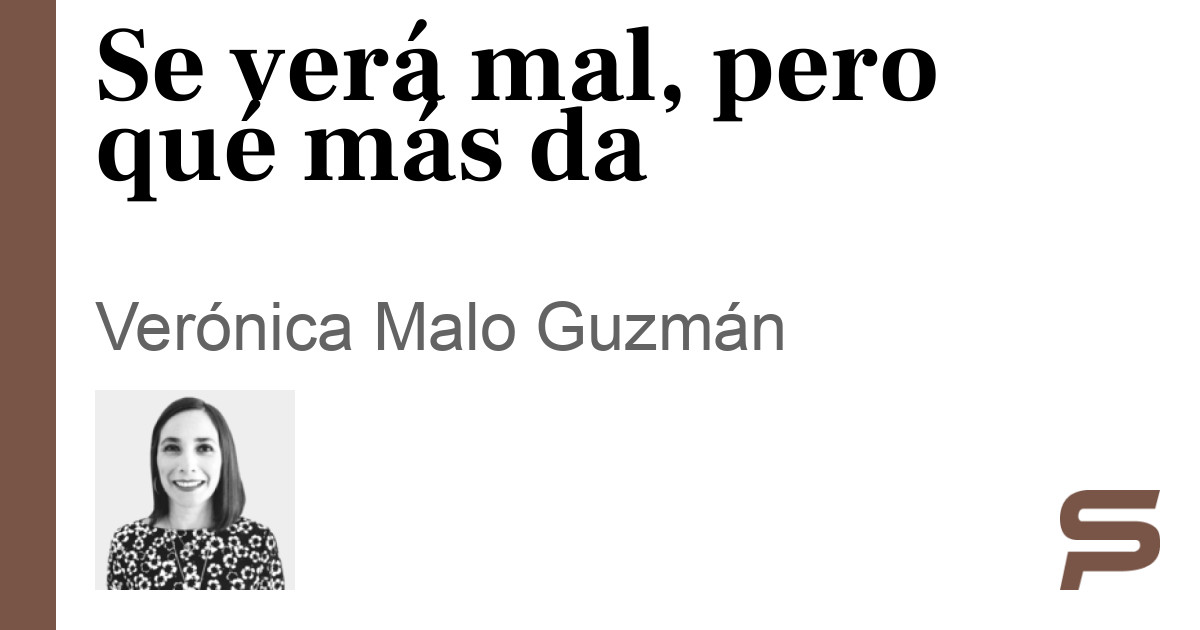 Se verá mal, pero qué más da - SonoraPresente