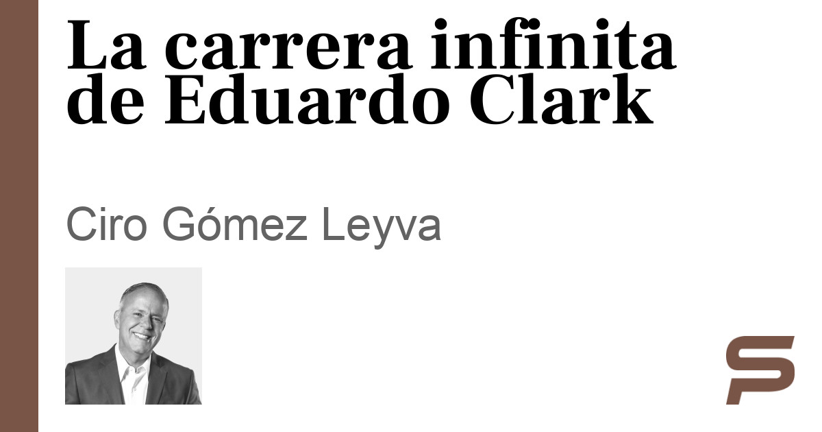La carrera infinita de Eduardo Clark - SonoraPresente