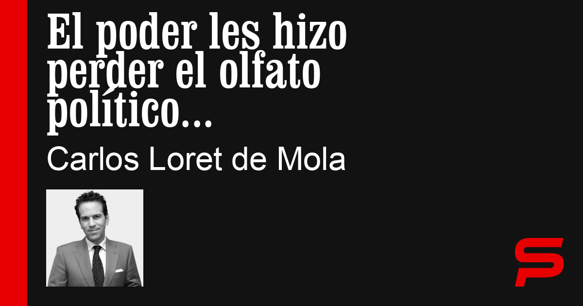 El poder les hizo perder el olfato político - SonoraPresente